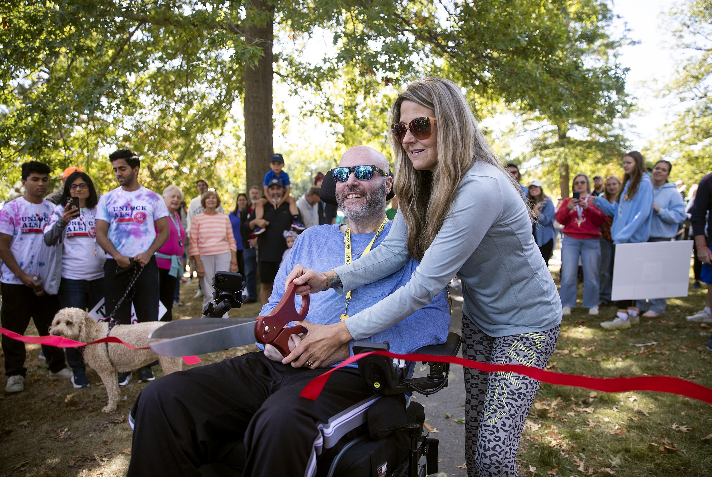 Hundreds walk for ALS cure in Portland