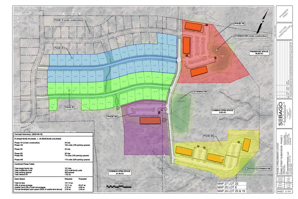 Developer seeks to raise Robie Street housing project numbers in Gorham