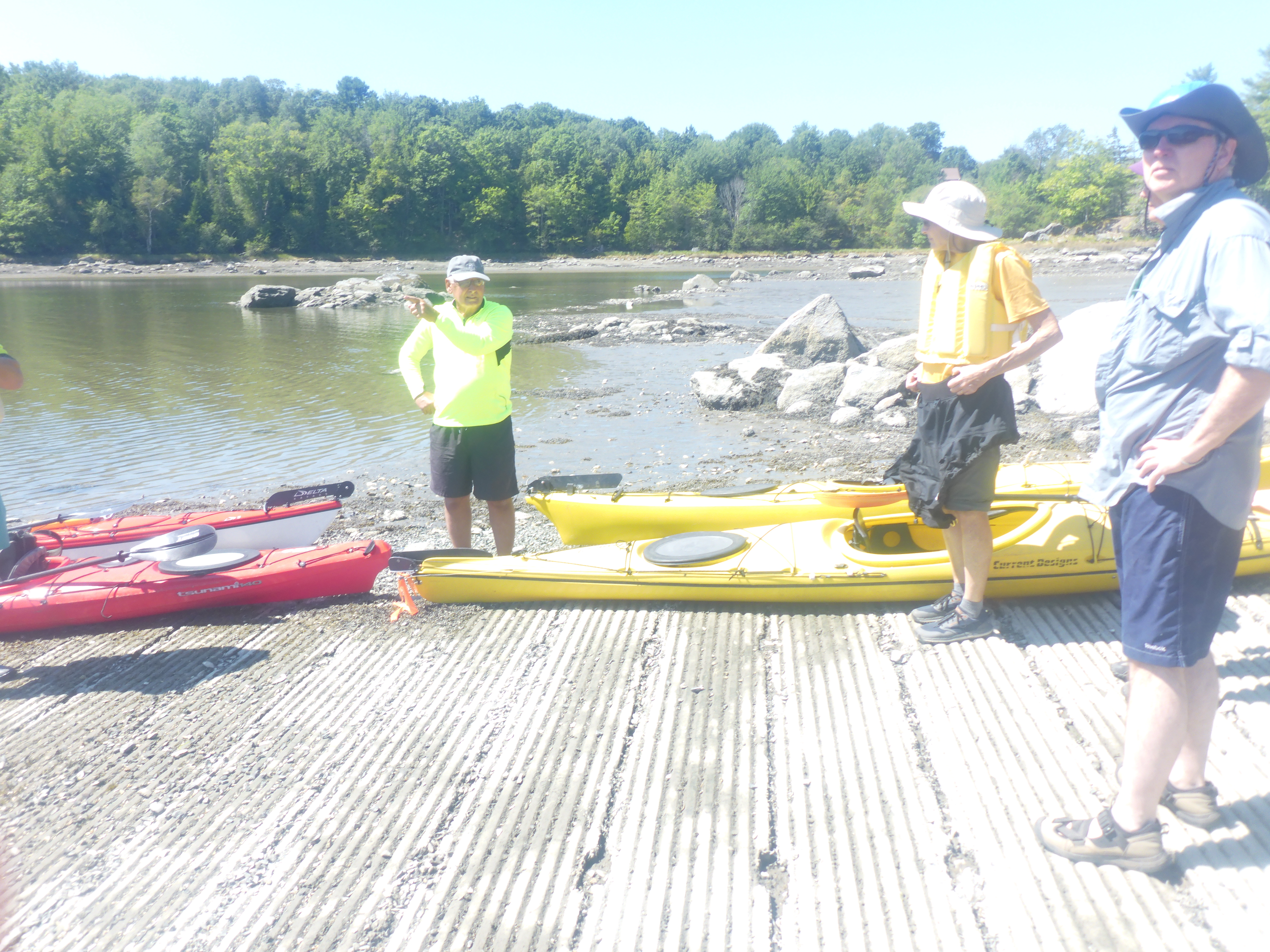 Paddlers experience tumultuous seas kayaking Union River Bay