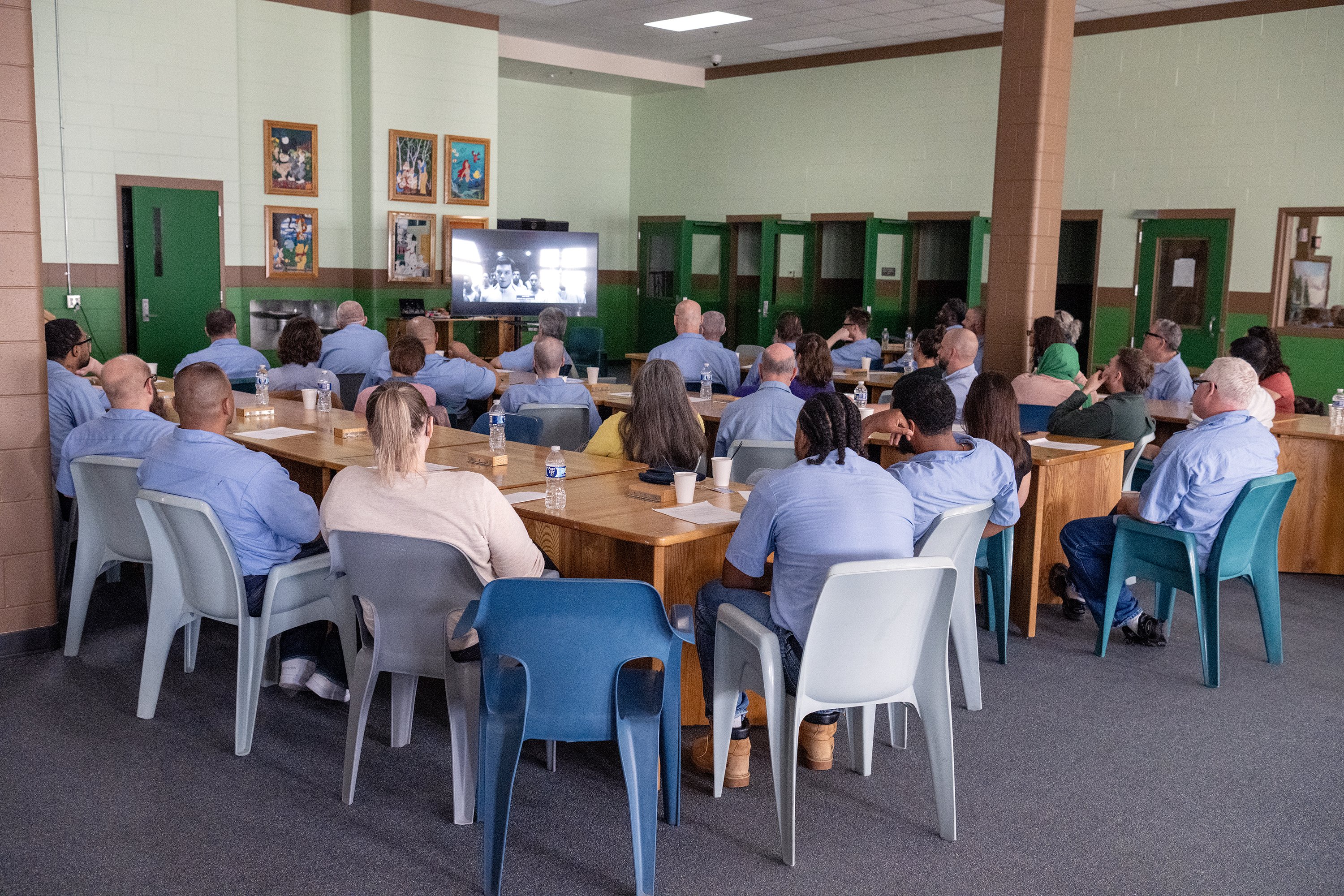 In Maine State Prison, these book groups are led by incarcerated people