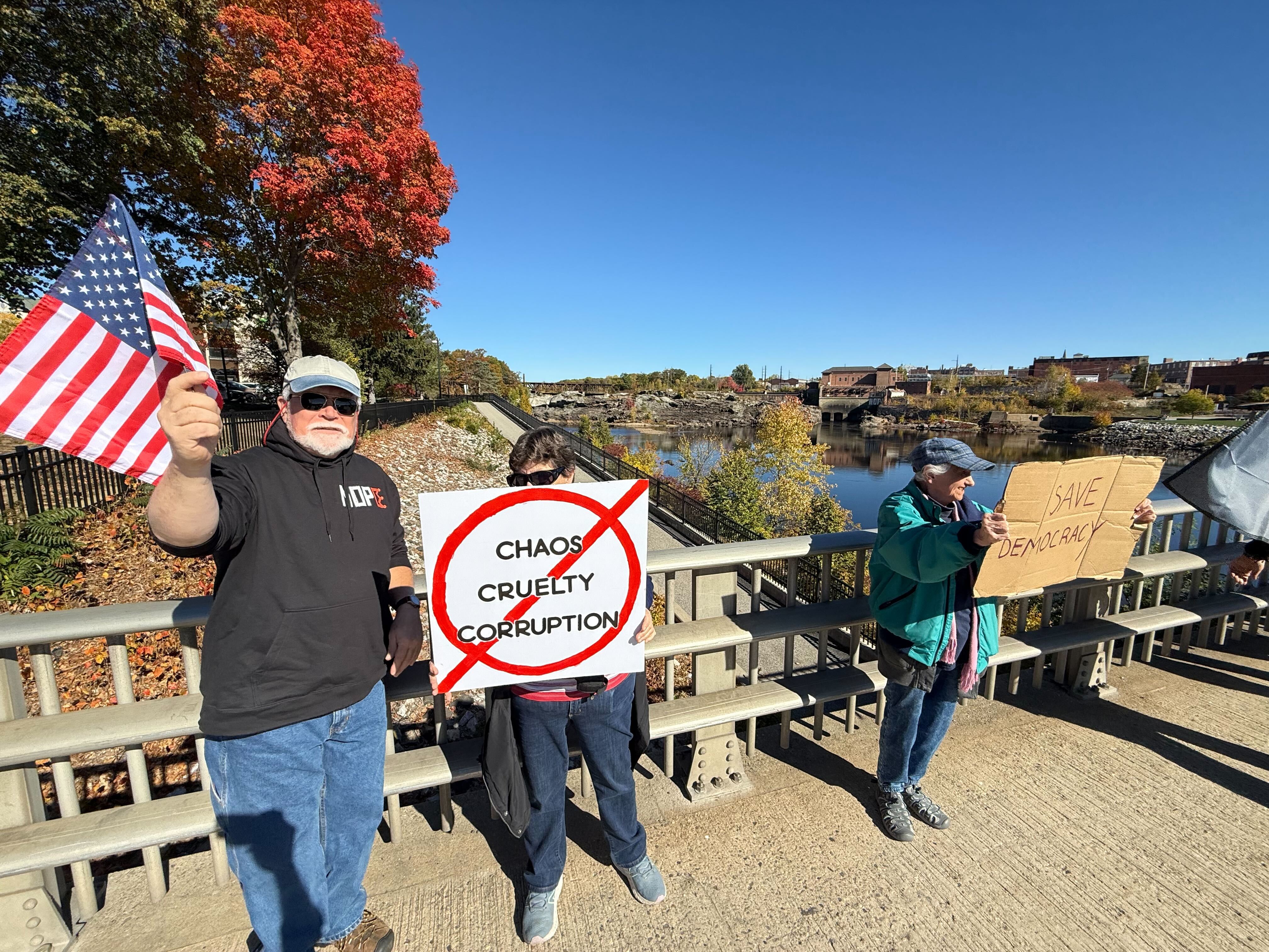 Live updates: Mainers gather across the state for latest No Kings protests