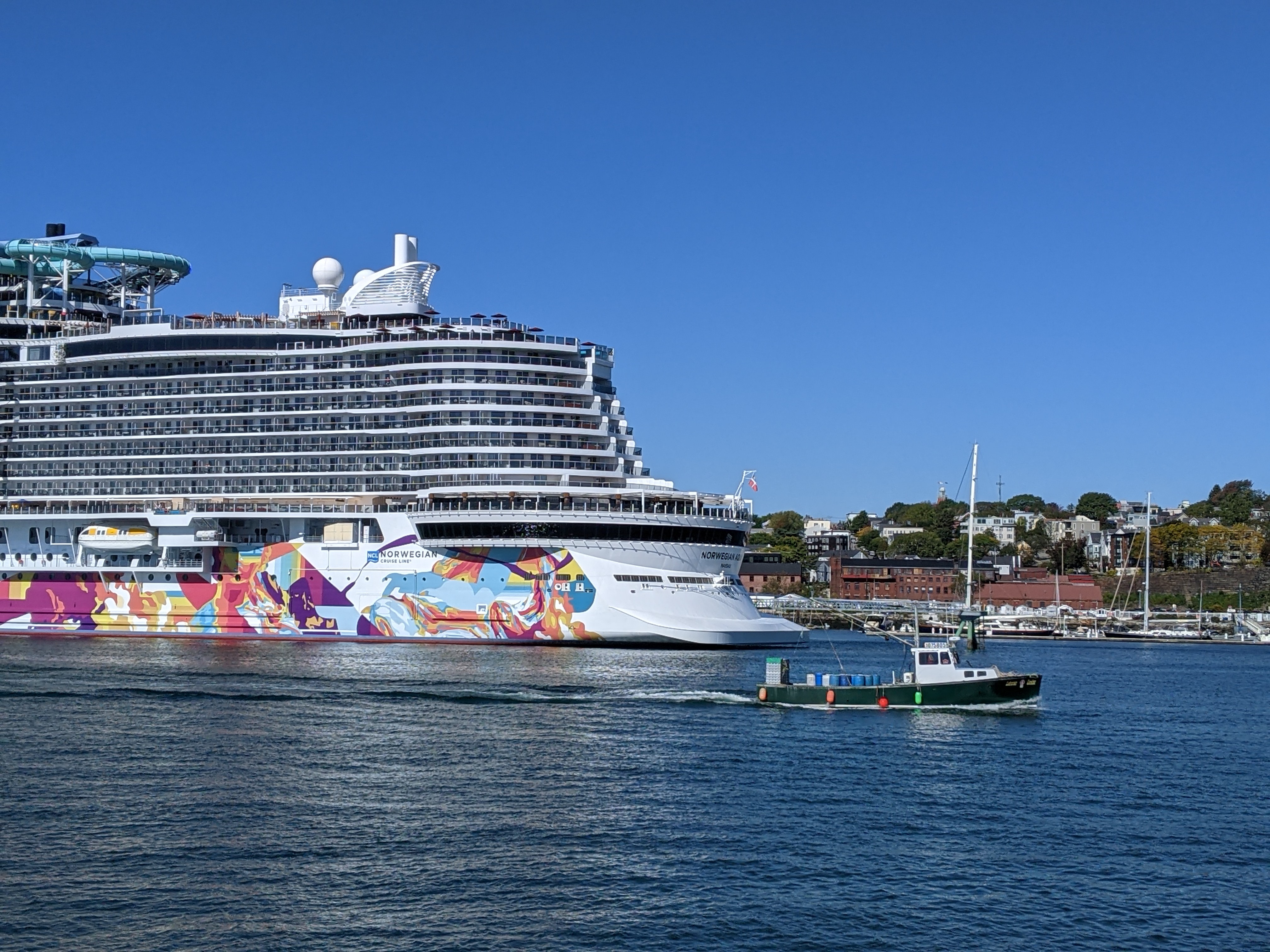 Cruise ships in Portland Harbor may be harbingers of future city life ...