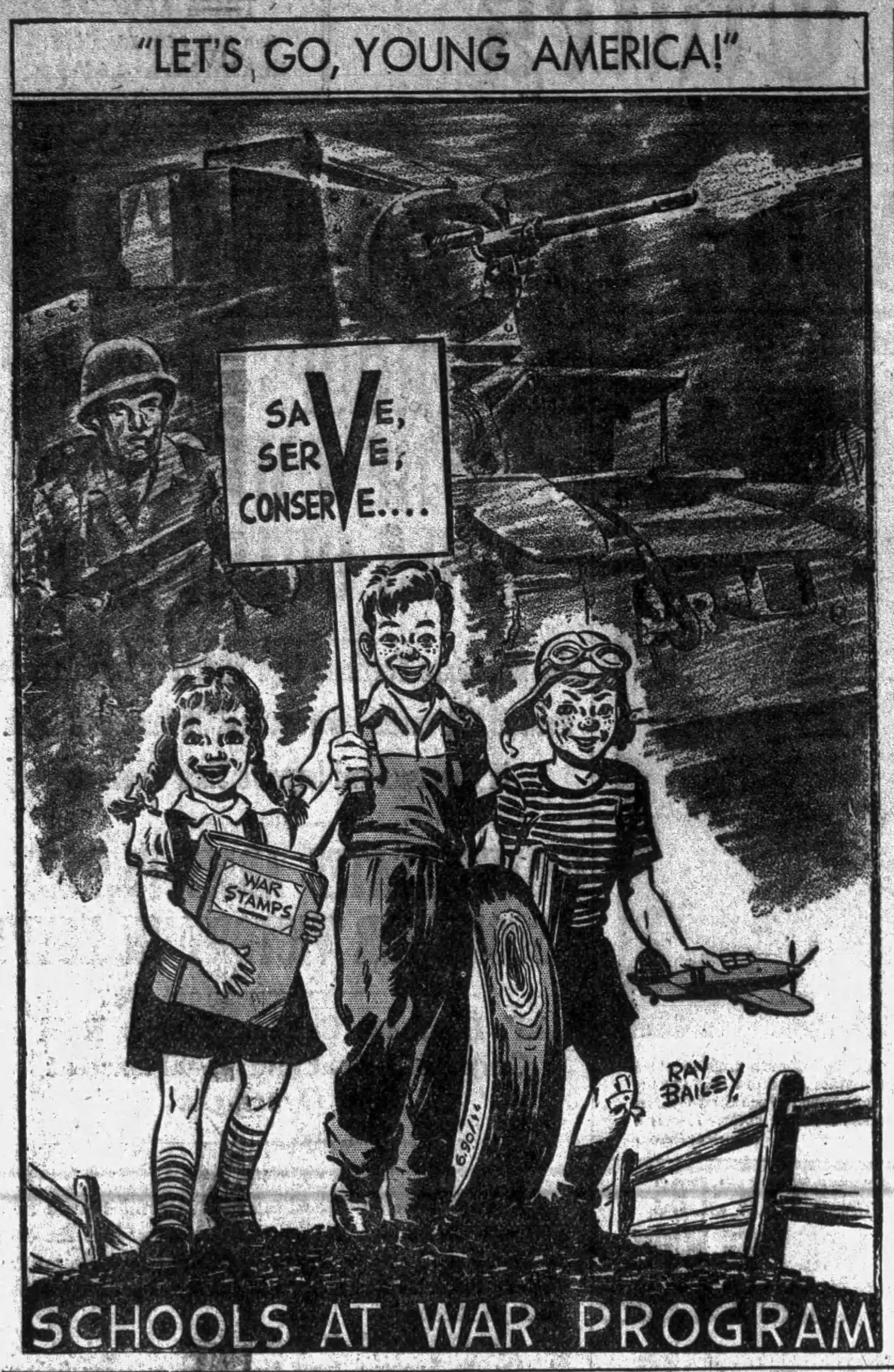 Midcoasters collected scraps and made sacrifices during World War II