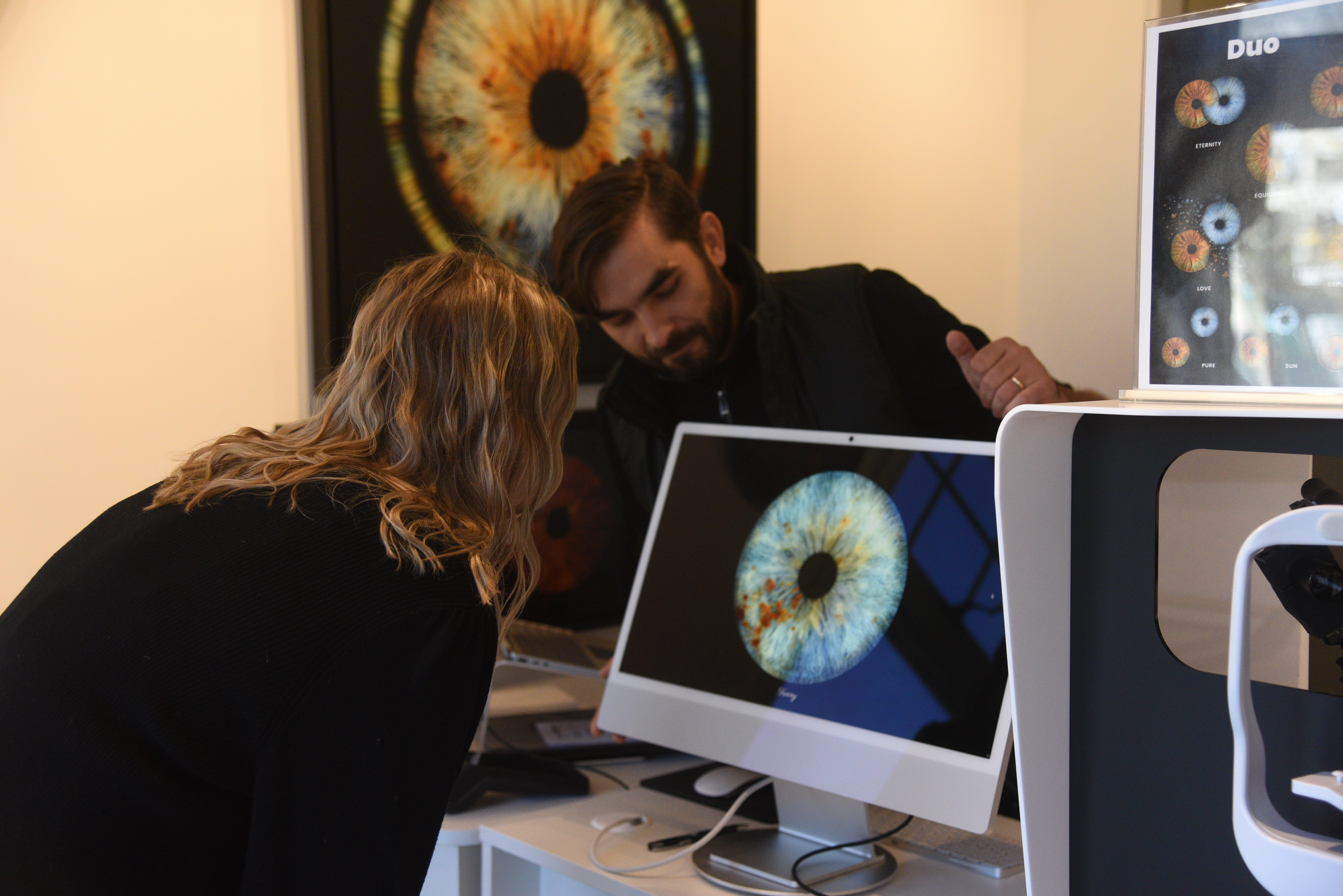 Freeport shop zooms in on the unique details of the eye