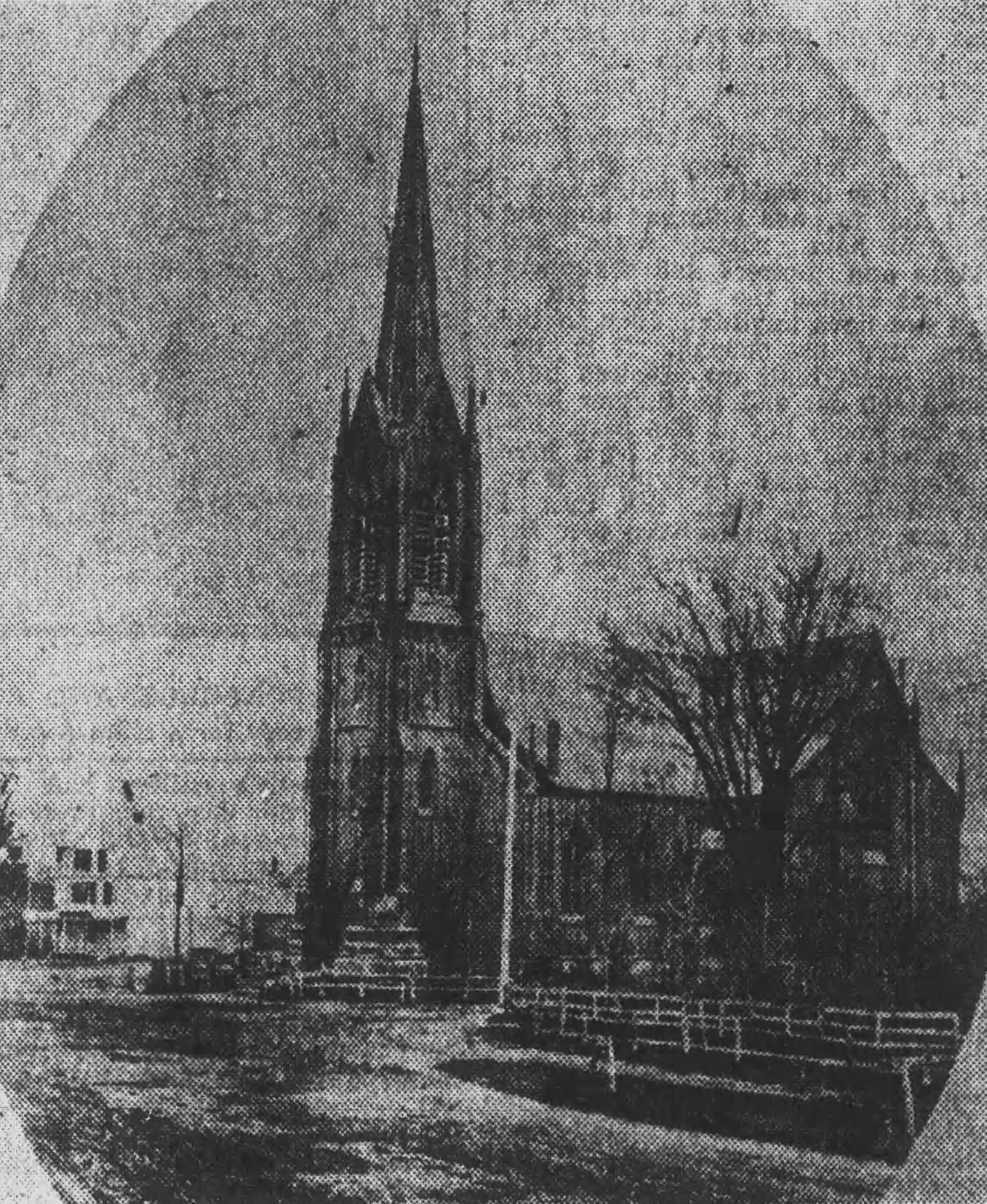 The ‘Church on the Hill’ still stands in Brunswick today