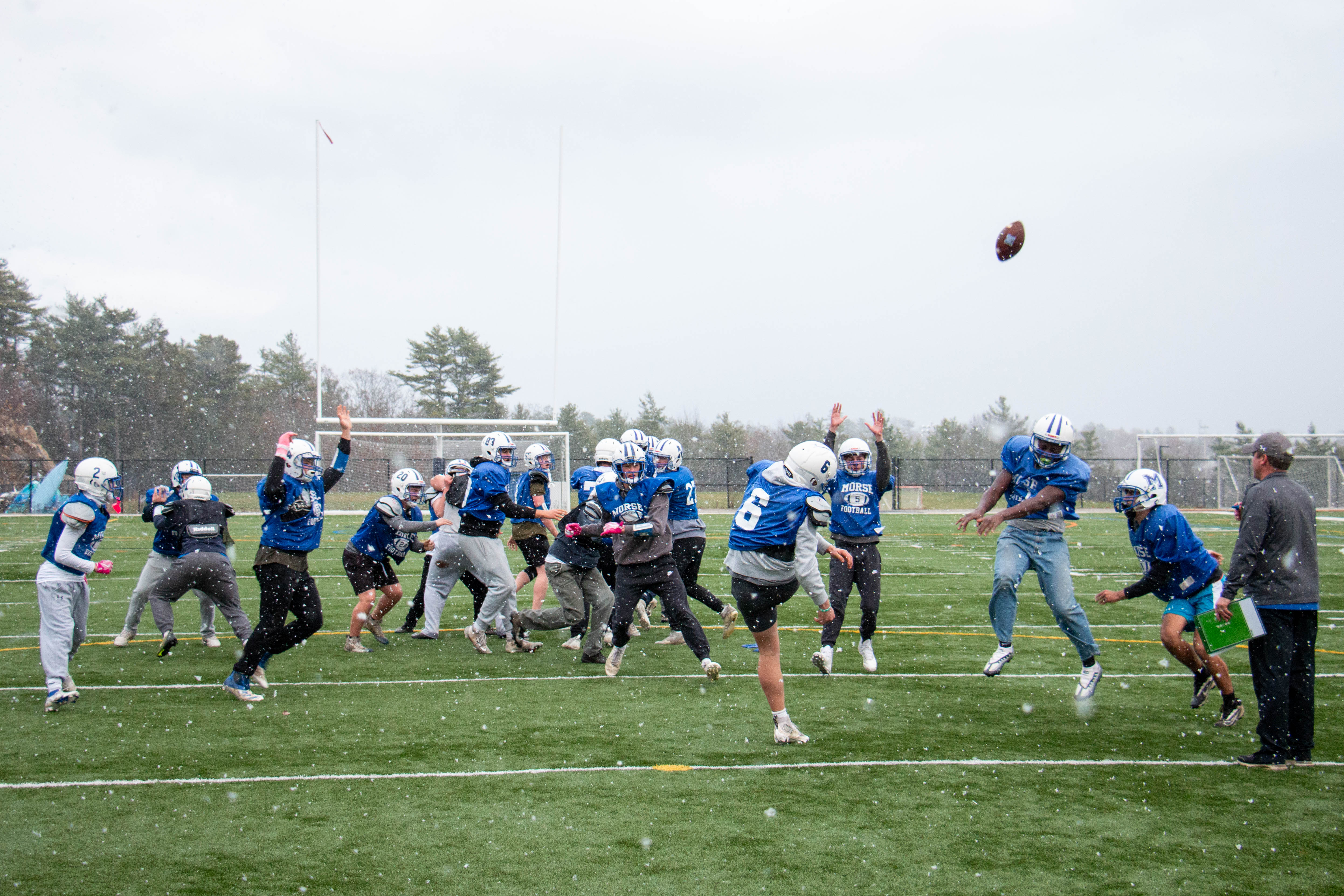 Morse football happy to upset the Class D South playoff picture