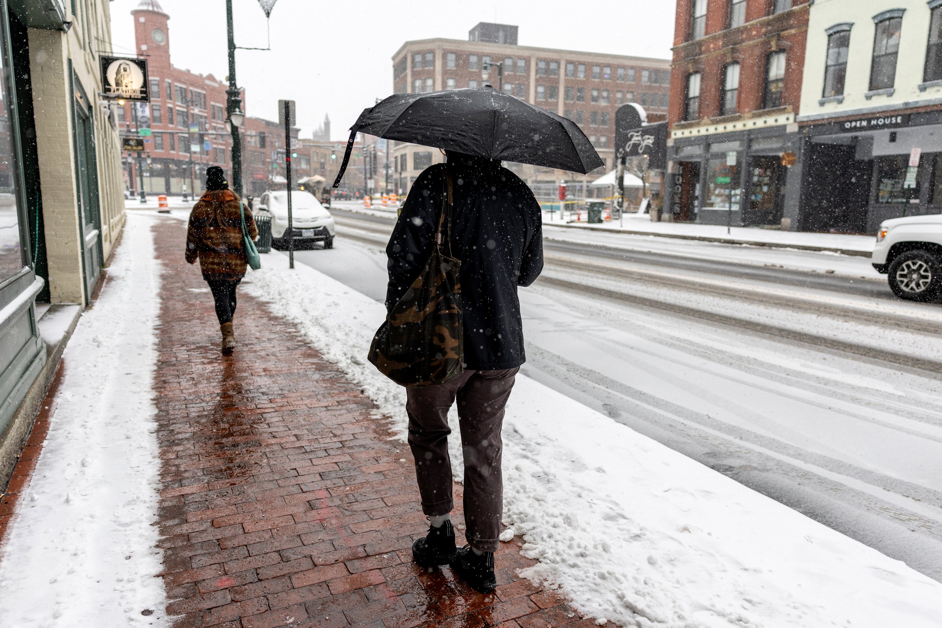 See Portlanders make their way through Tuesday’s storm