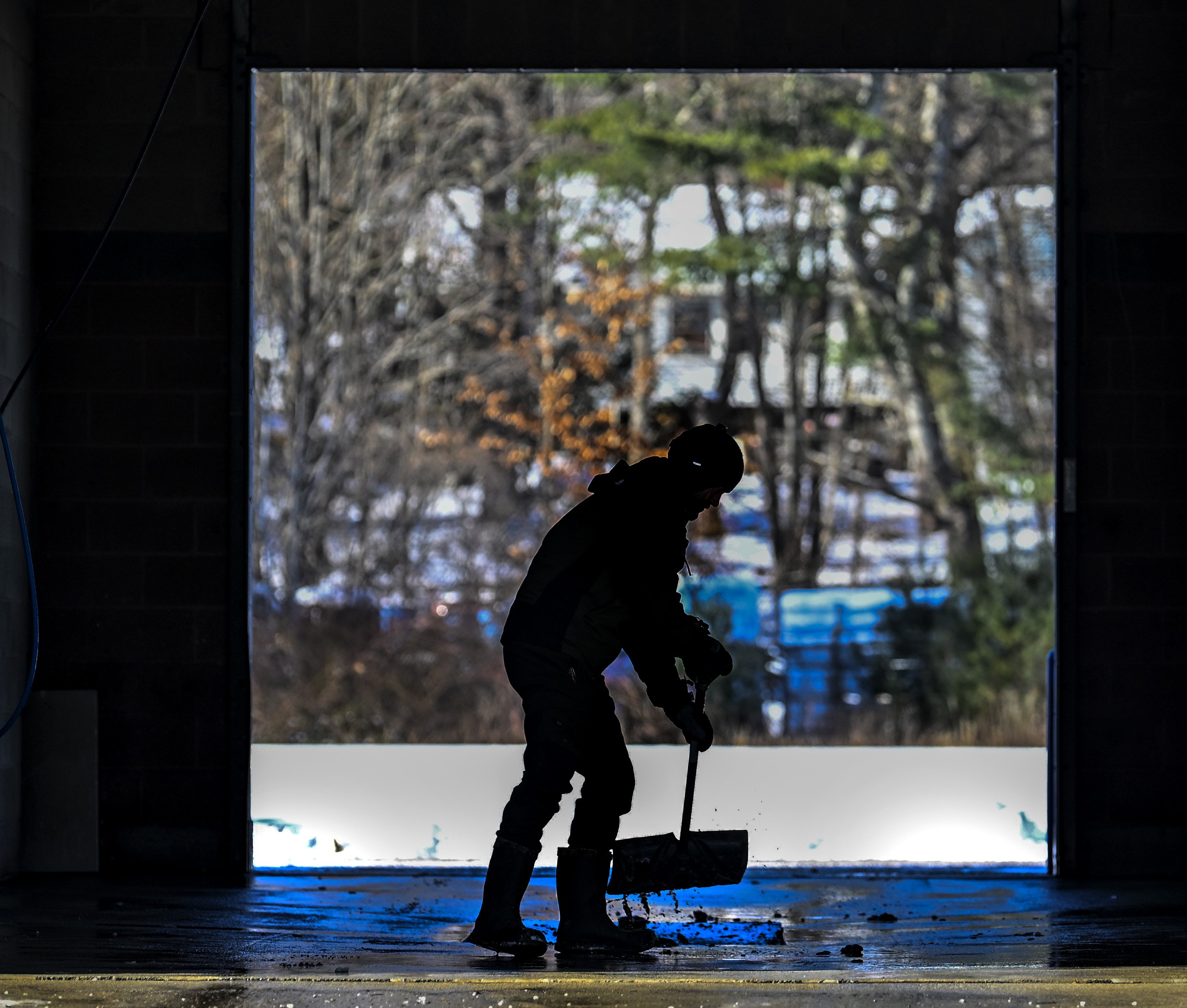 Ice fishing in Monmouth, basketball in Augusta, snow in central Maine ...