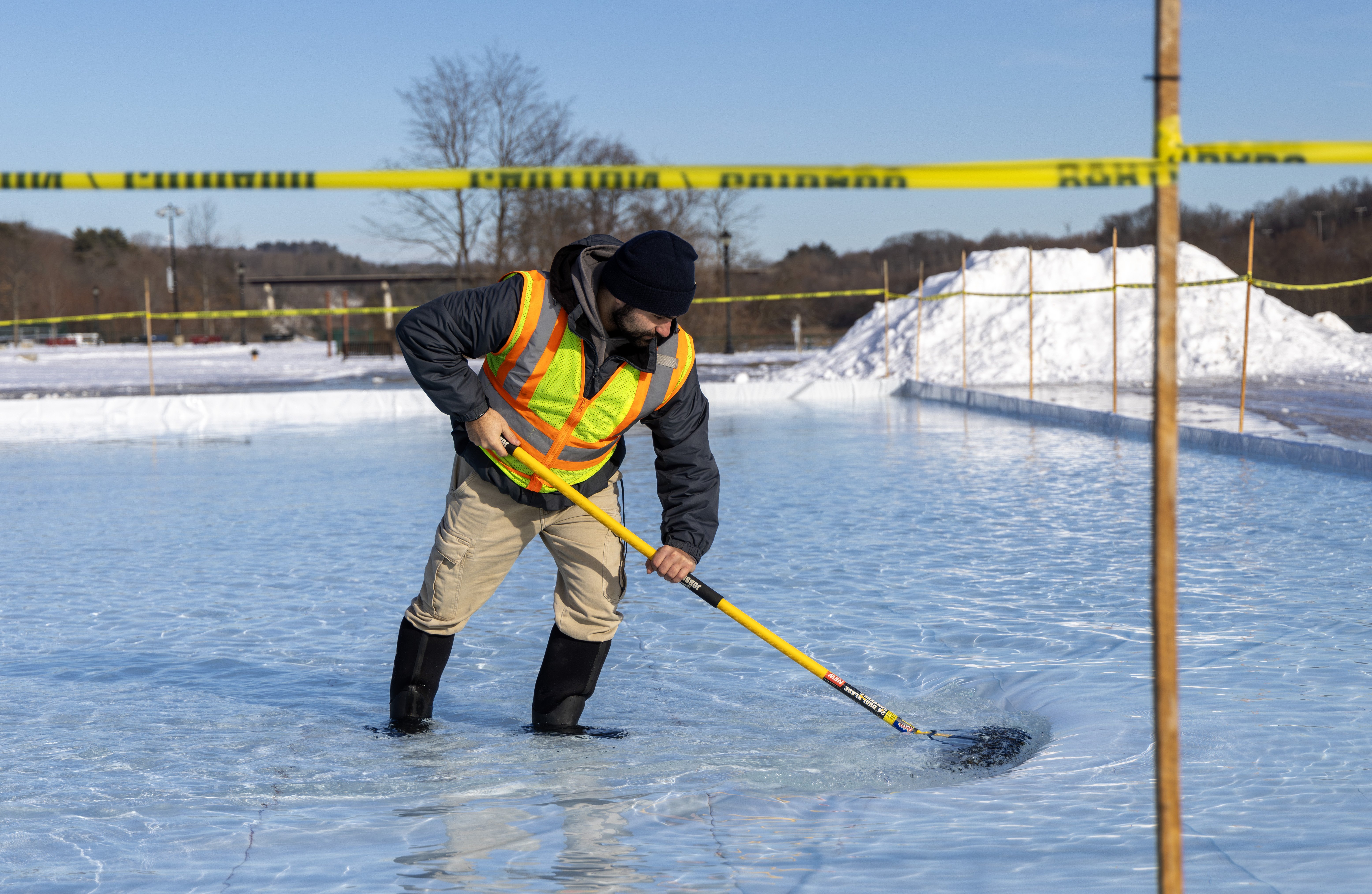 Snow cleanup in Waterville and basketball tournament in Augusta ...
