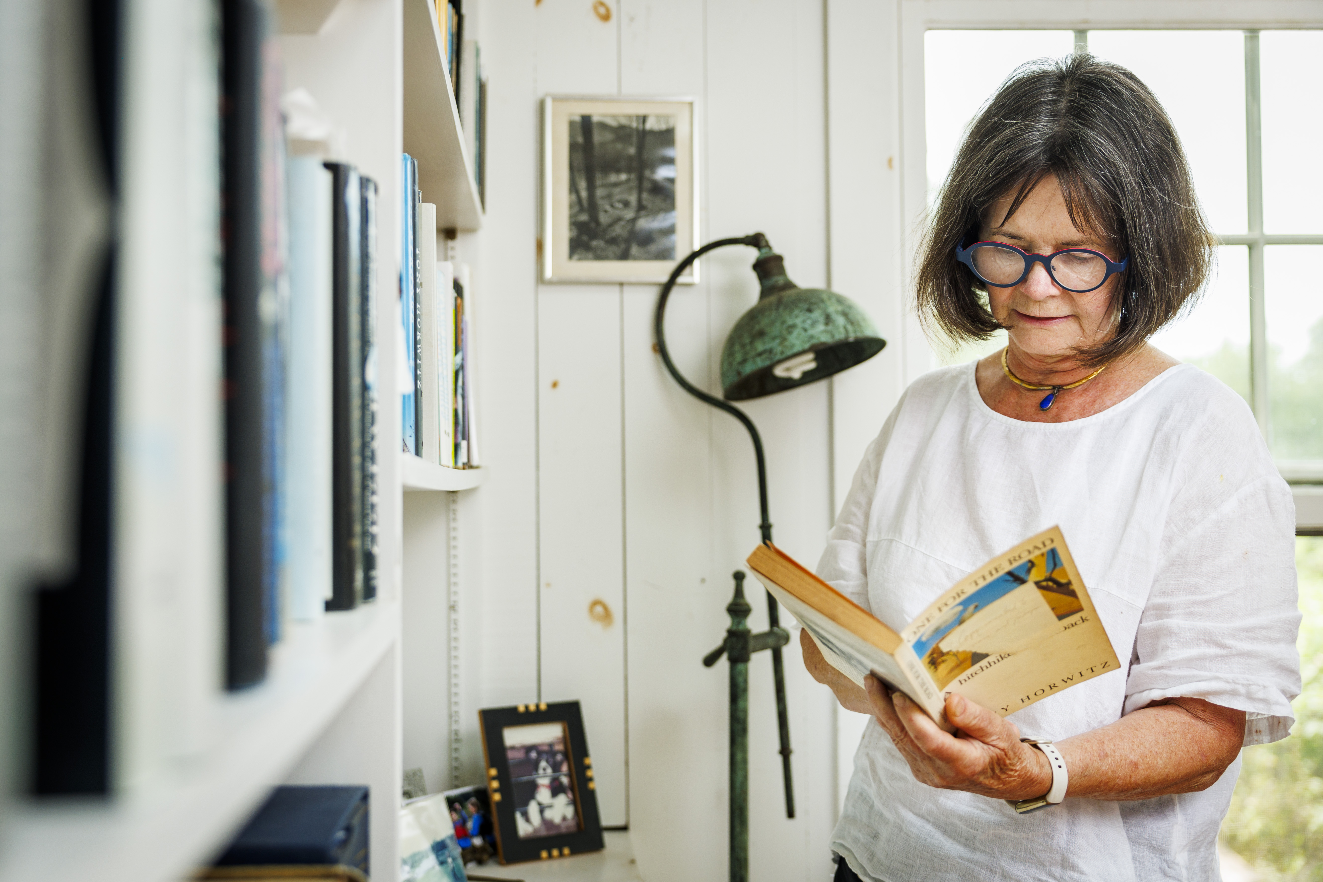 Geraldine Brooks takes us on a tour of her home library