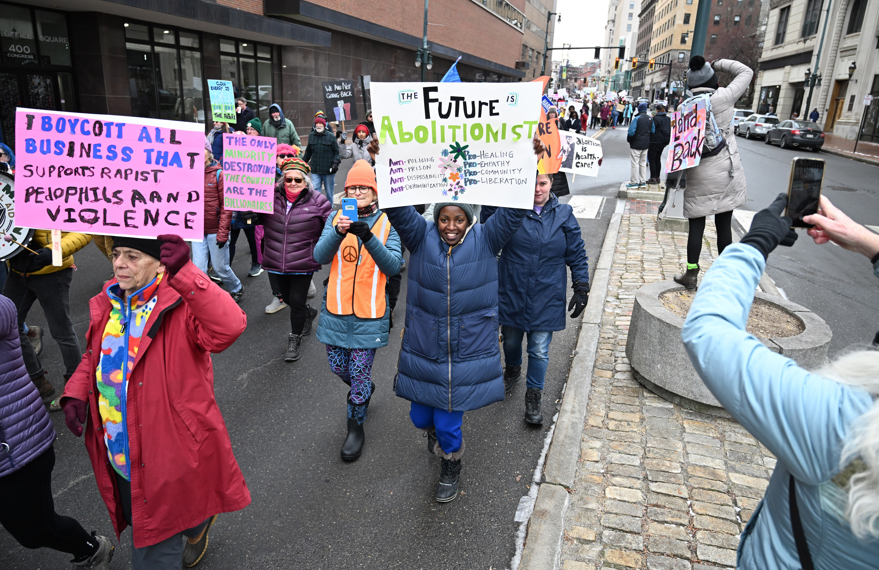 A year of protest | Year in Photos