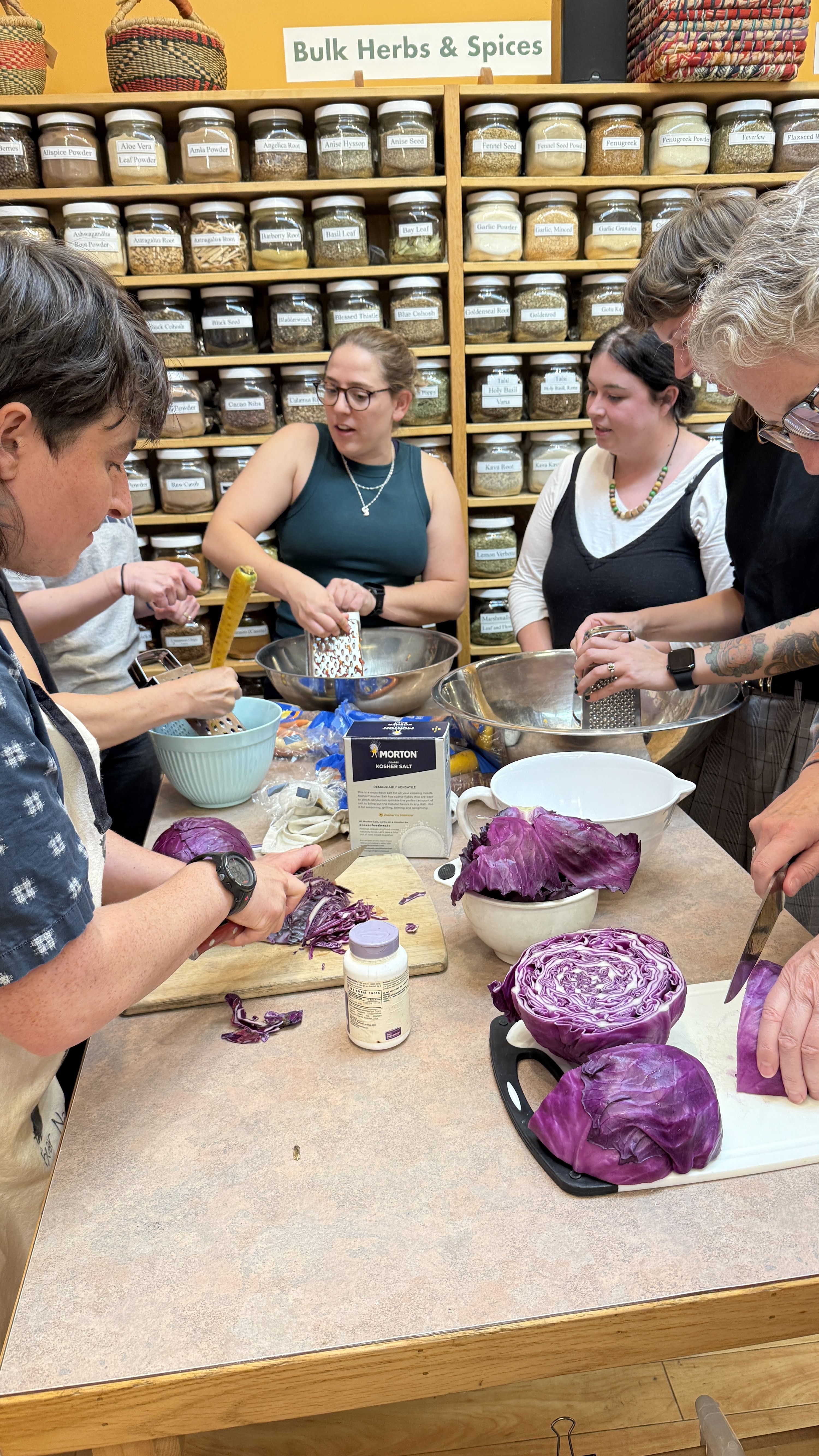 Learn about vegetable fermentation at Rockland Public Library