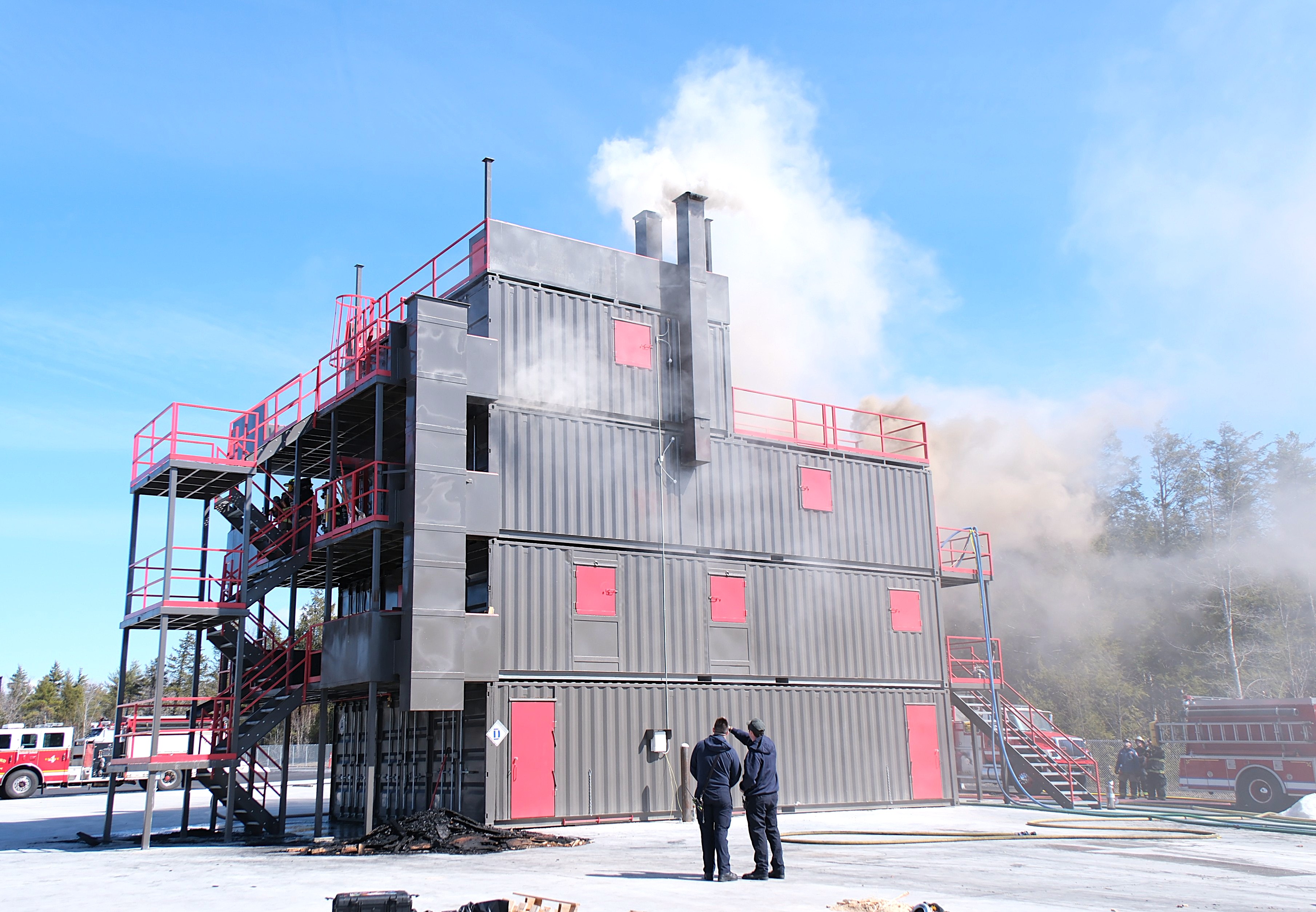 5-story drill tower in Alfred provides first responder training ...