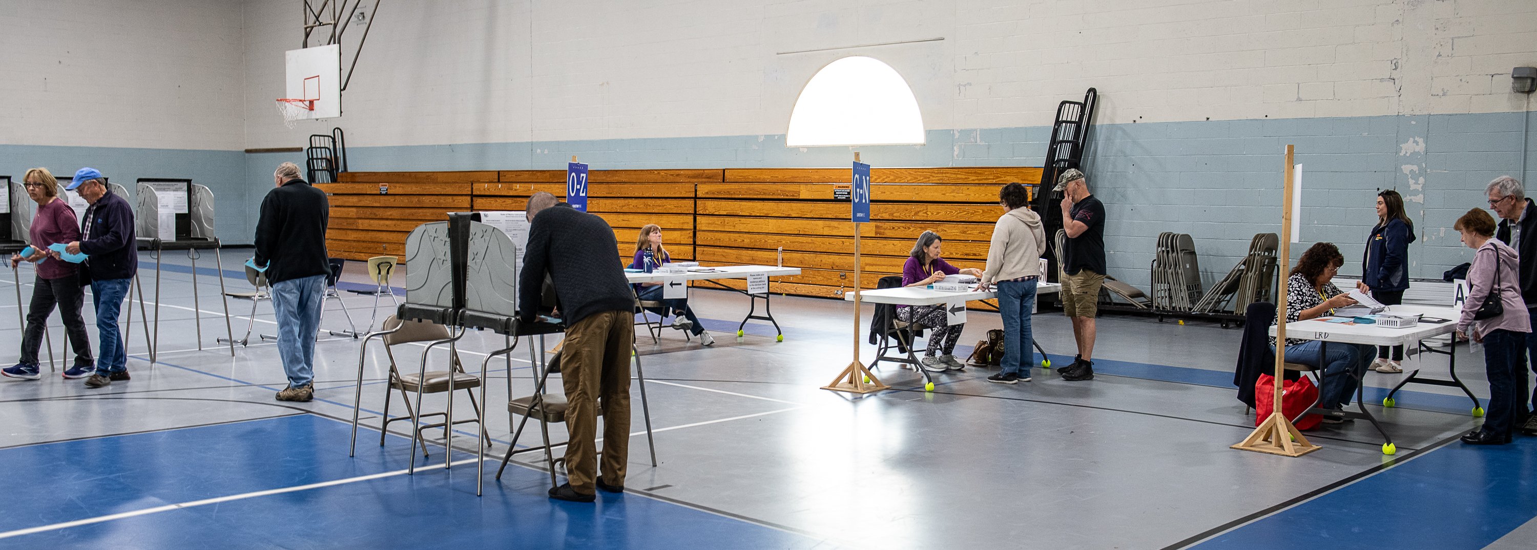 Lewiston school budget fails as polls see high turnout
