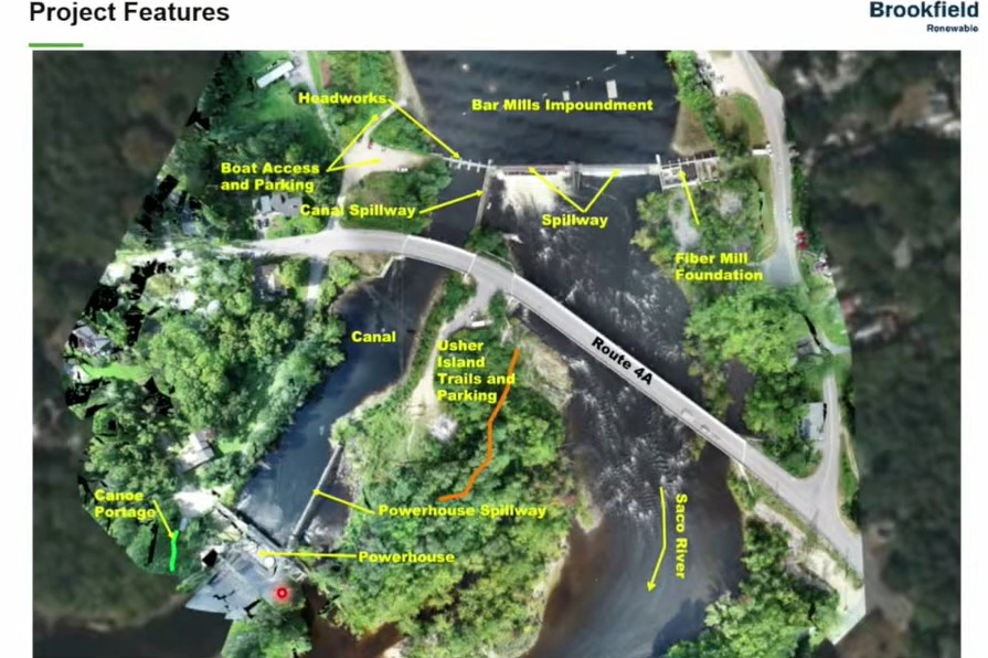 Plans unveiled for removal of Bar Mills dam in Saco River