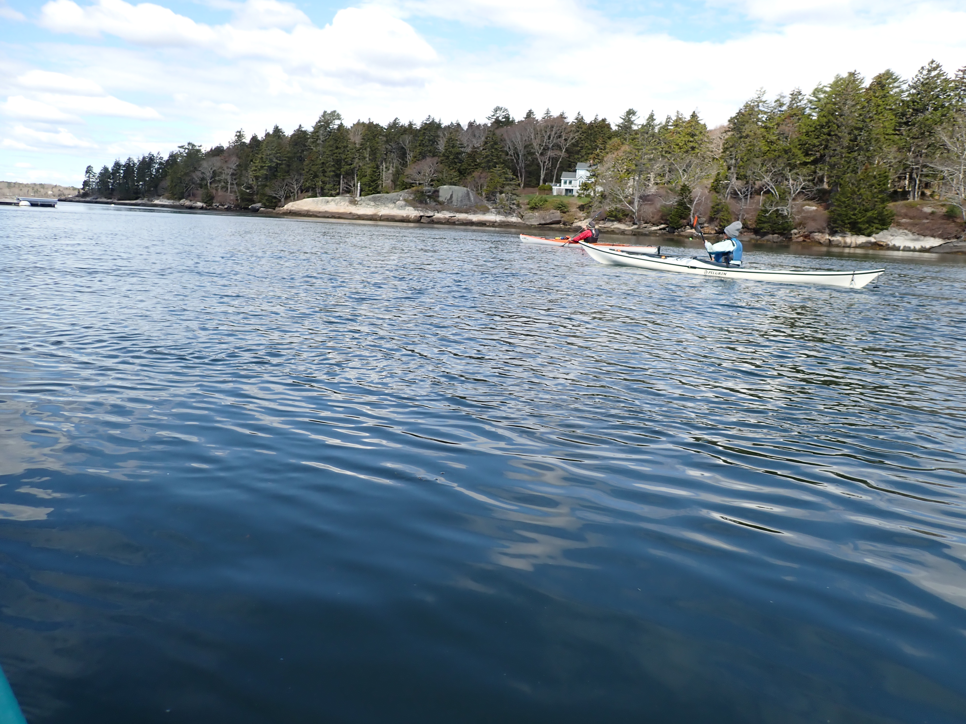 Wind didn’t stop these kayakers’ trip to Burnt Island Light Station ...