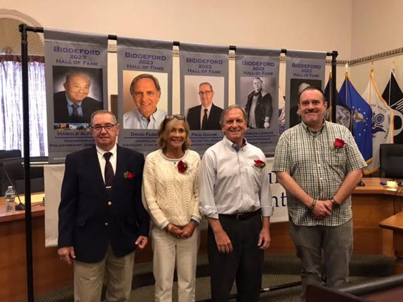 Biddeford Cultural and Heritage Center 2023 Hall of Fame recipients