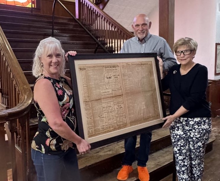 Skowhegan Opera House ad documents first ‘lights up’ in 1909