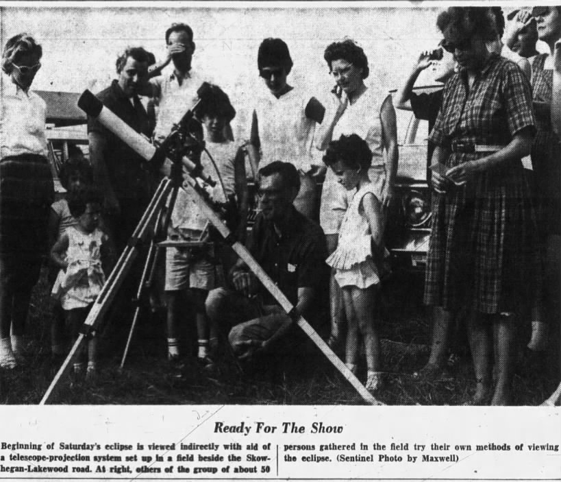 From the archives: The 1963 eclipse brought wonder, disappointment to ...