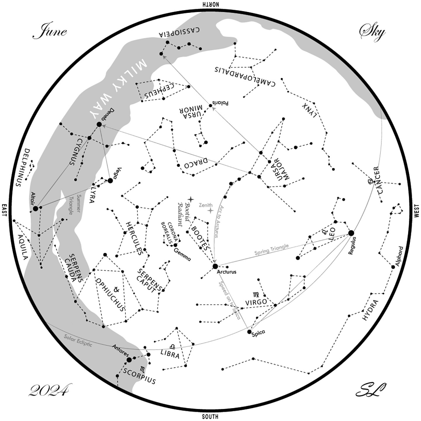 What’s Up in June: Looking ahead to summer, and the glow from a ...