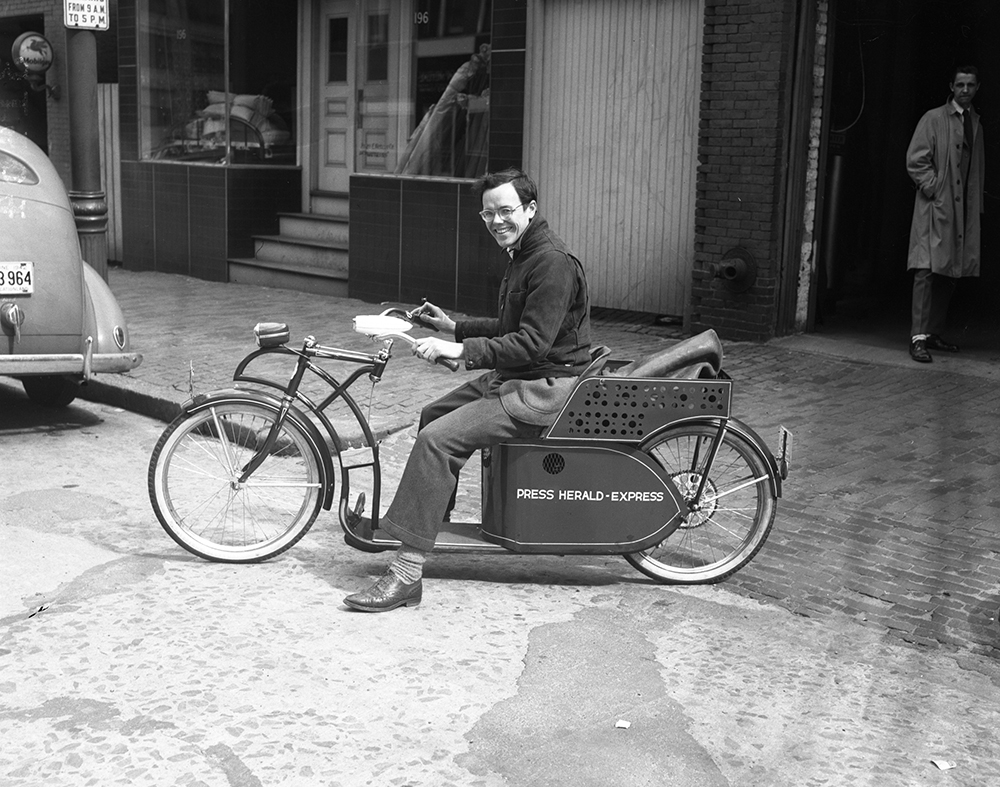 Throwback photos: Portland Press Herald delivery in the 1940s, ’50s and ...