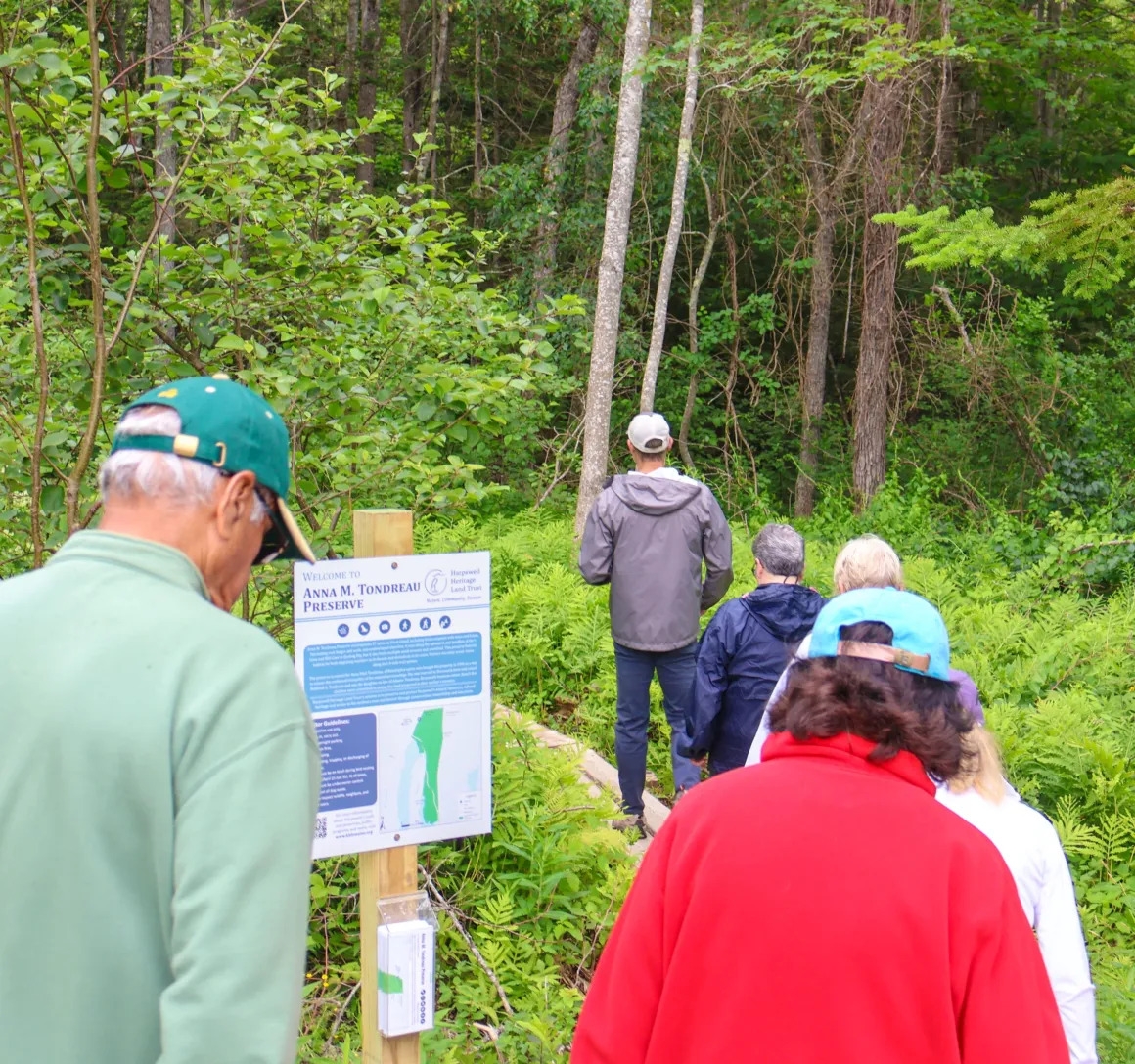 Harpswell Heritage Land Trust celebrates opening of new preserve on ... Harpswell Heritage Land Trust celebrates opening of new preserve on ...